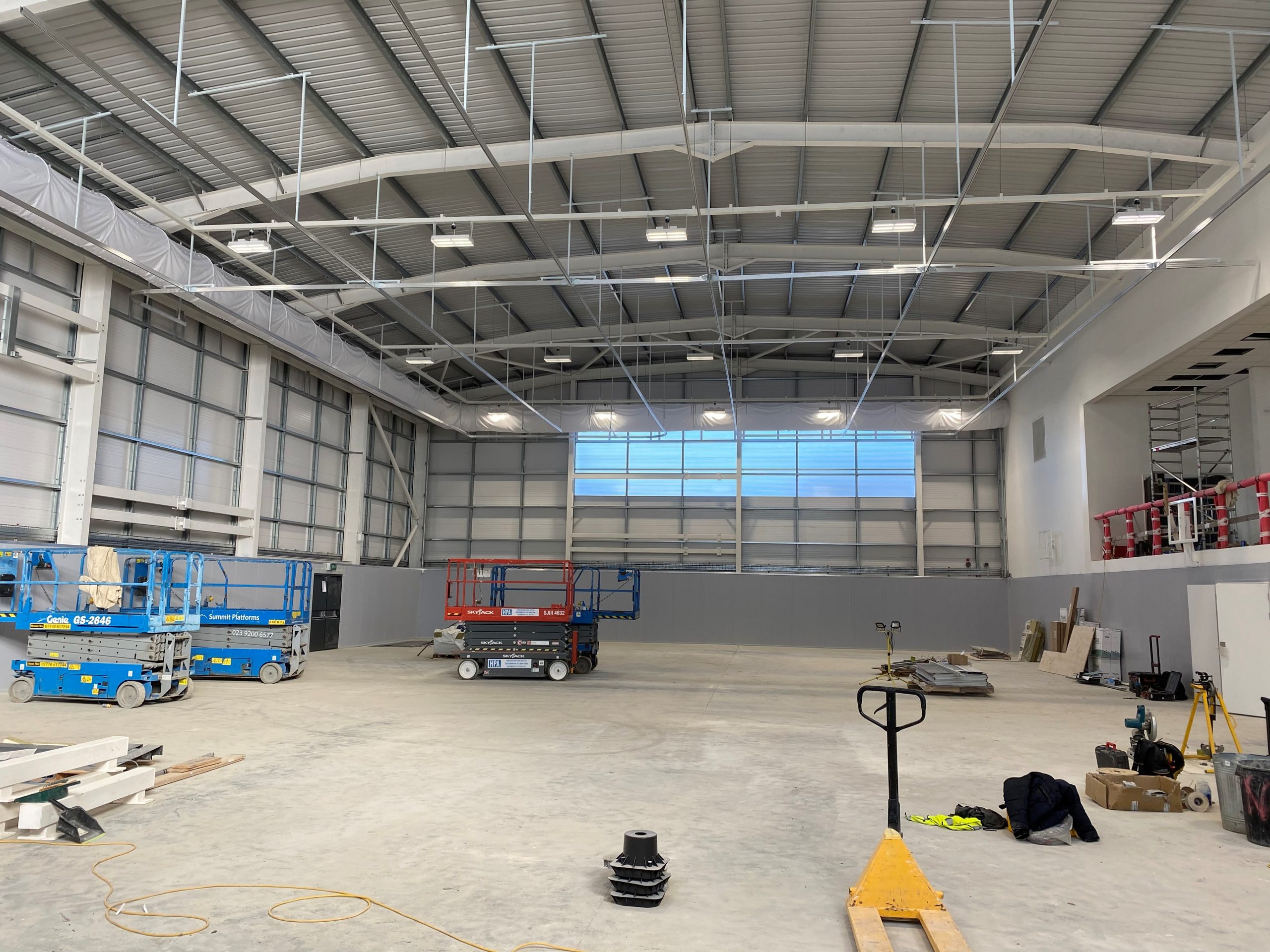 Brand new sports facilities on schedule and environmentally friendly ...