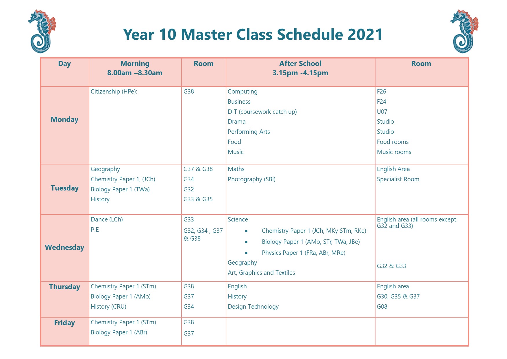 GCSE Exam Support – Durrington High School